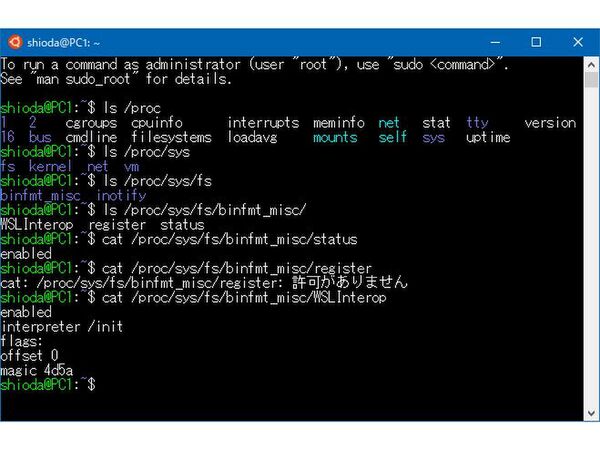 ASCII.jp：Windows Subsystem for LinuxにおけるWin32相互運用性のメカニズム