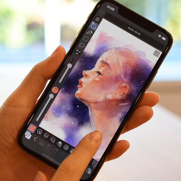 無料で1日1時間全機能が使える、iPhone版「CLIP STUDIO PAINT for iPhone」登場 - 週刊アスキー
