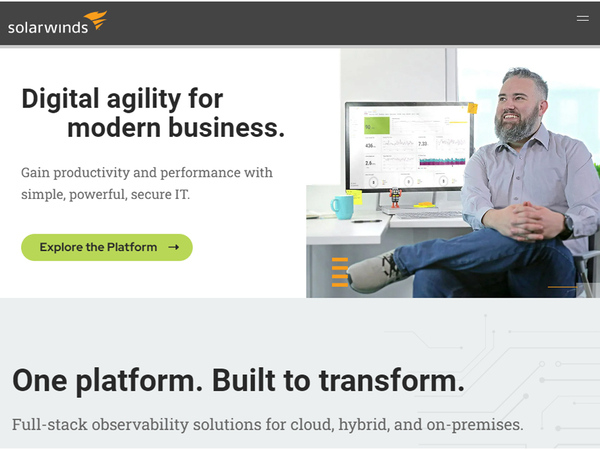SolarWinds、完全統合型のクラウドネイティブSaaS製品「SolarWinds Observability」発表 - 週刊アスキー