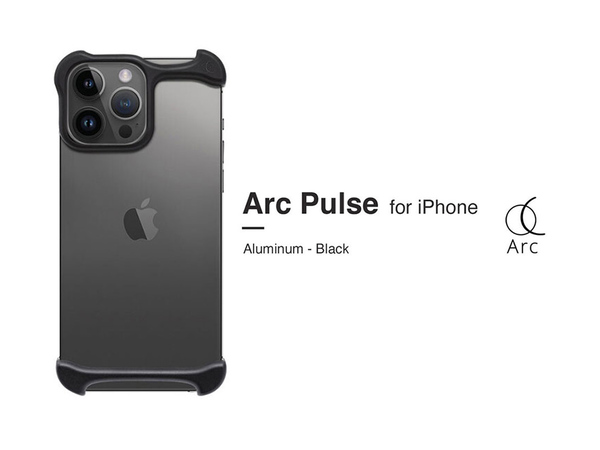 縁を覆わないミニマルデザインだからiPhone本来のデザインを損なわない 「Arc Pulse for iPhone14 Pro／Arc ...
