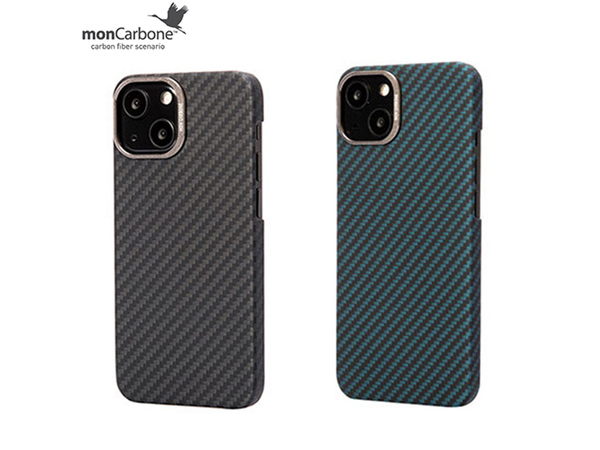 フルカーボンケブラーを採用したiPhoneケース「Moncarbone アルミニウムレンズガードフルカーボンケース Hoverkoat Matt」が42％オフ - 週刊アスキー