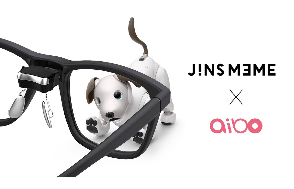 ASCII.jp：姿勢が悪いとaiboがかわいく教えてくれる！ JINS MEMEとの連携サービス開始