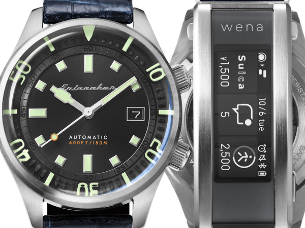 「SPINNAKER」と「wena 3」をセットした「BRADNER-wena 3」日本限定で2月22日発売（予約受付中） - 週刊アスキー