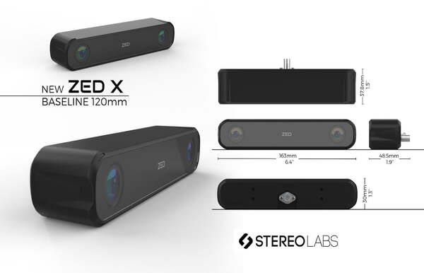 アスク、Stereolabs製AIステレオカメラ「ZED X」「ZED X Mini」の取り扱いを発表 3月発売予定 - 週刊アスキー