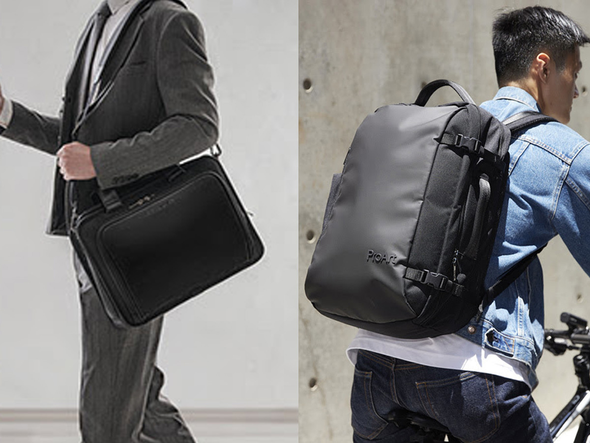 ASUS、ノートパソコンを収納しやすい「ProArt Backpack」「ASUS Vantage Briefcase 15.6」発売
