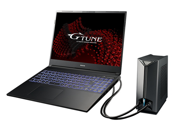 DAIV／G-Tuneブランドより外付け水冷も利用可能な16型フラグシップノートパソコンが発売