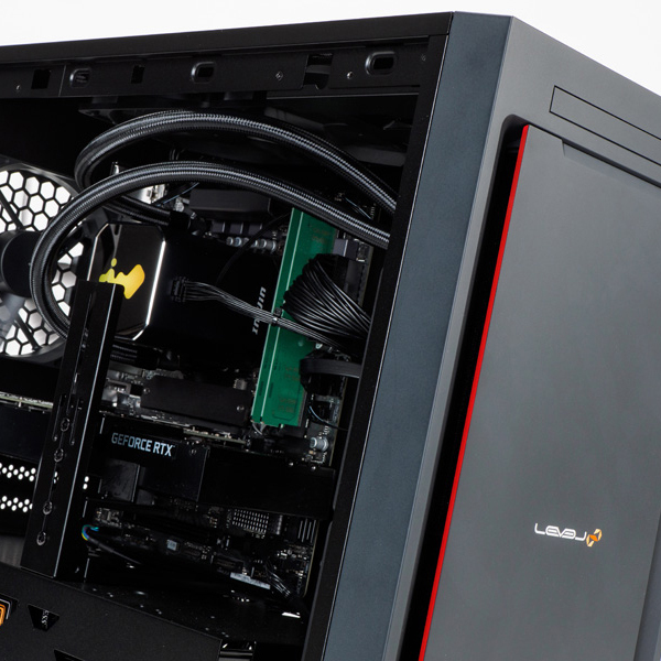 ASCII.jp：20万円以下でゲーム配信も！ 新ケース採用で冷却性も向上したLEVEL∞のBTOPCの性能チェック (1/3)