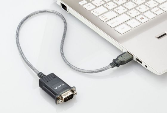 ASCII.jp：RS-232CポートをUSBに接続できるシリアル変換ケーブル