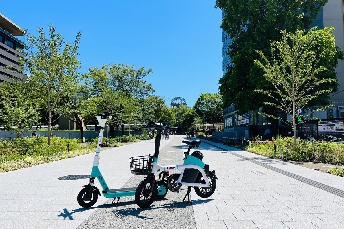 ASCII.jp：LUUP、広島初の電動モビリティーシェアを7月31日から提供へ