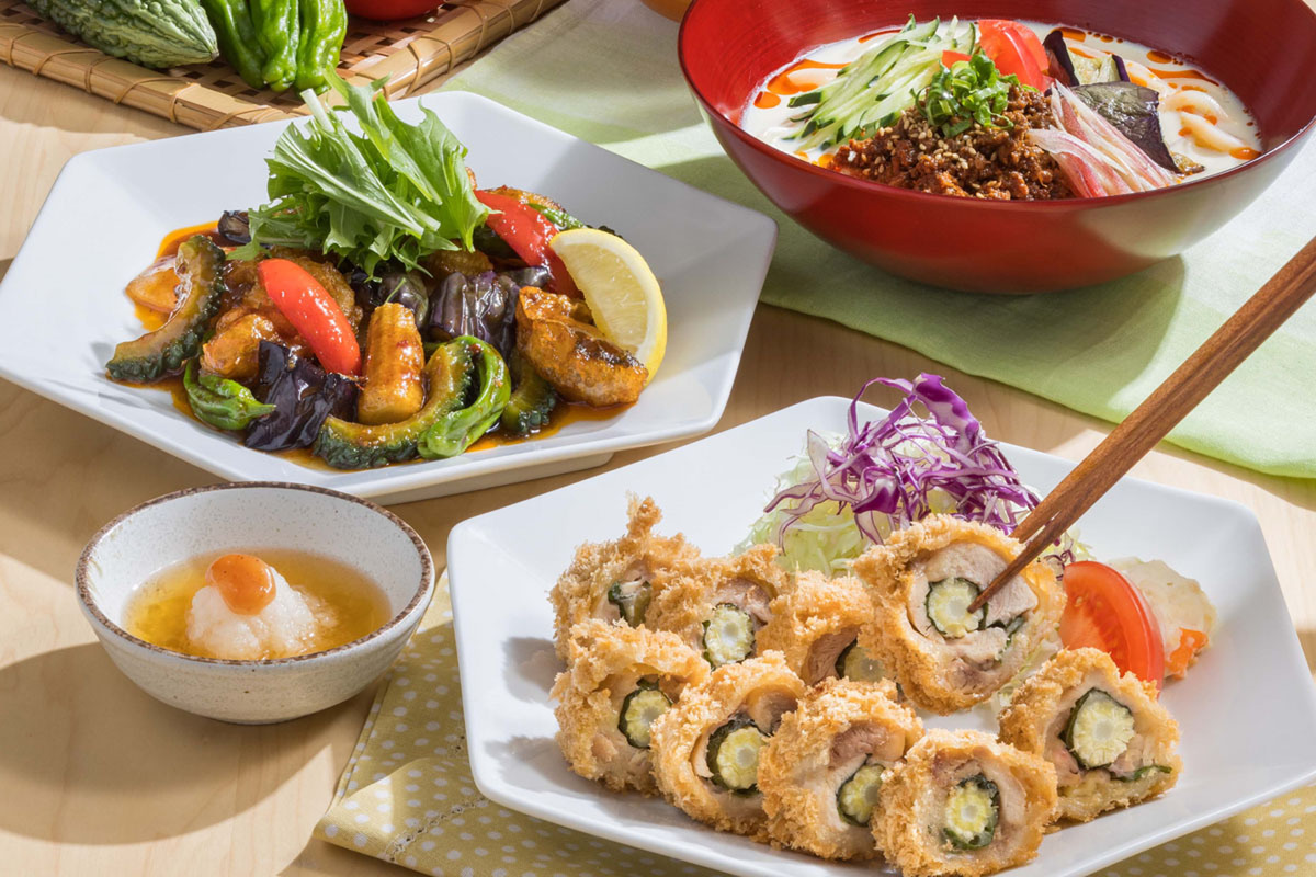 ASCII.jp：大戸屋で夏限定！「ヤングコーンのしそ巻き」「肉味噌豆乳担々うどん」など発売中