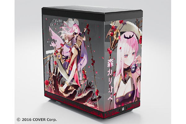 ホロライブの女性VTuber「森カリオペ」のコラボPCケースが予約開始！ - 週刊アスキー