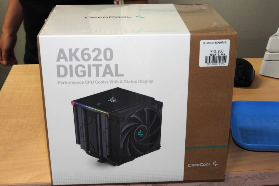 ASCII.jp：DeepCoolのCPUクーラー「AK400」にデジタルパネル装備のバリエーションモデル