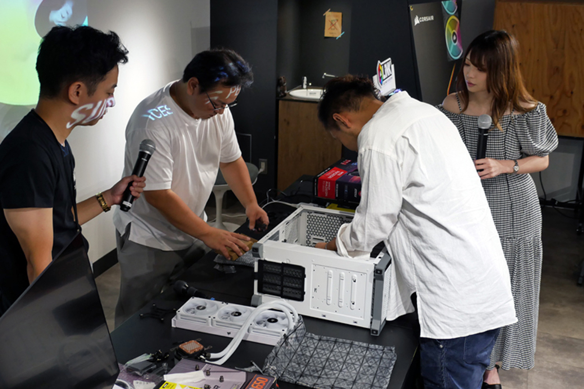 ASCII.jp：PC自作をスマートに「iCUE LINK」発売記念イベント開催、門馬ファビオさん・美咲みささんが登場