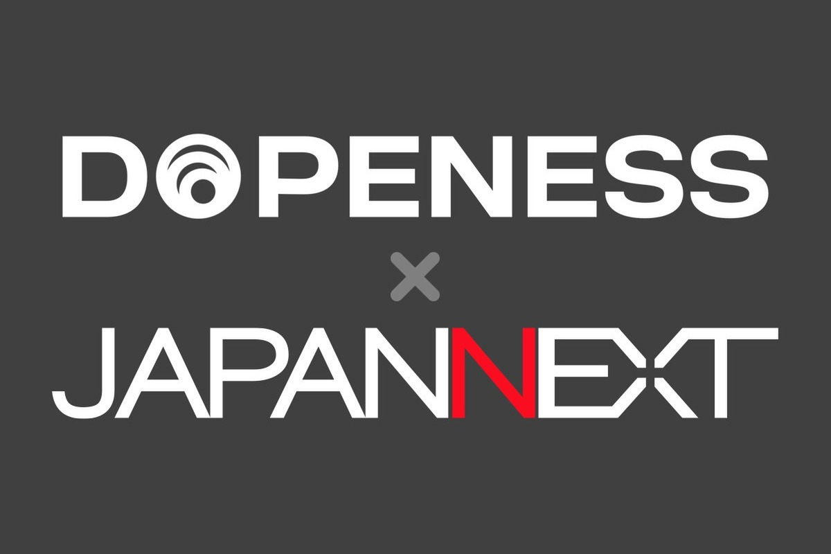 JAPANNEXT、プロeスポーツチーム「DOPENESS」とスポンサーシップ契約を締結