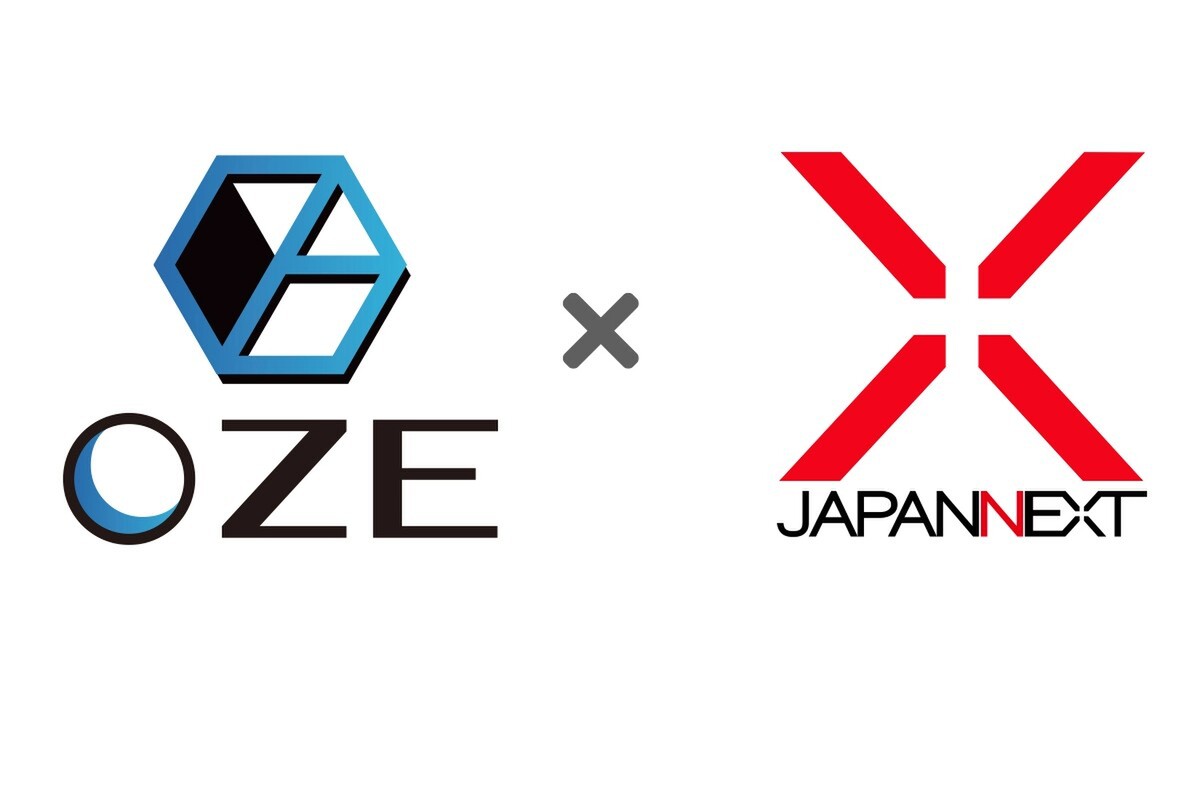 JAPANNEXT、eスポーツチーム「OZE」とスポンサー契約