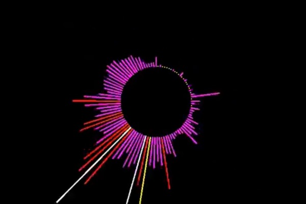 ASCII.jp：円形のオーディオスペクトラム作ったんですが、Adobe AEの使い方を学ぶよりChatGPTに聞きながらPythonで実装する方がラクでした（個人的に）