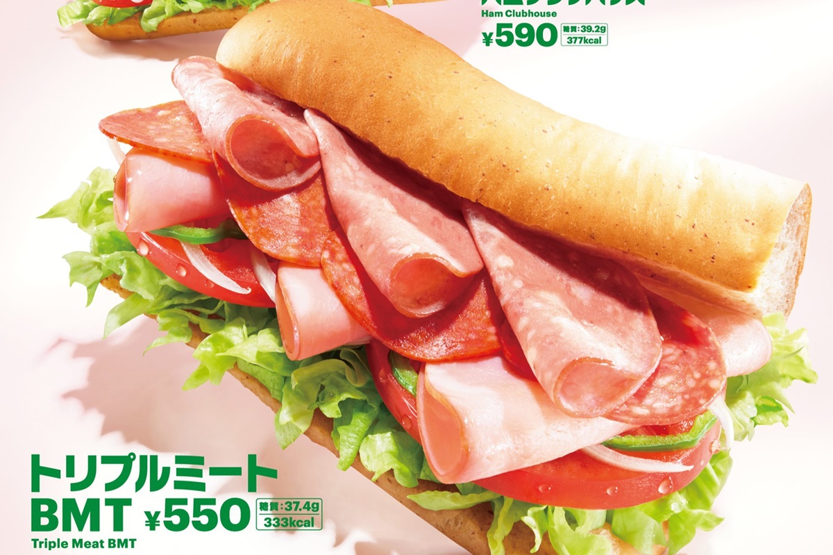 ASCII.jp：肉、肉、肉のトリプルミート!! 「一番大きくて一番お肉たっぷりで一番おいしい」 サブウェイのハムサンド