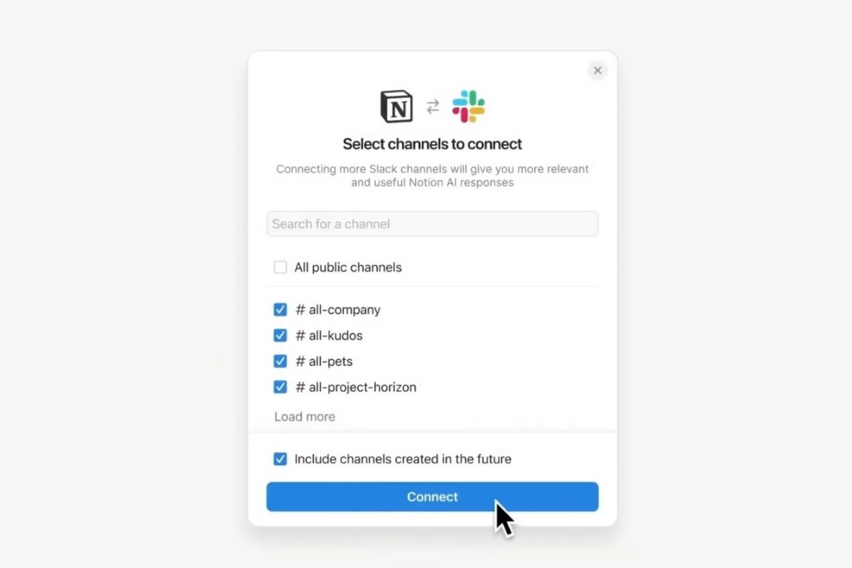 ASCII.jp：Notion AIが強化 Notion内でSlackの情報が検索可能に