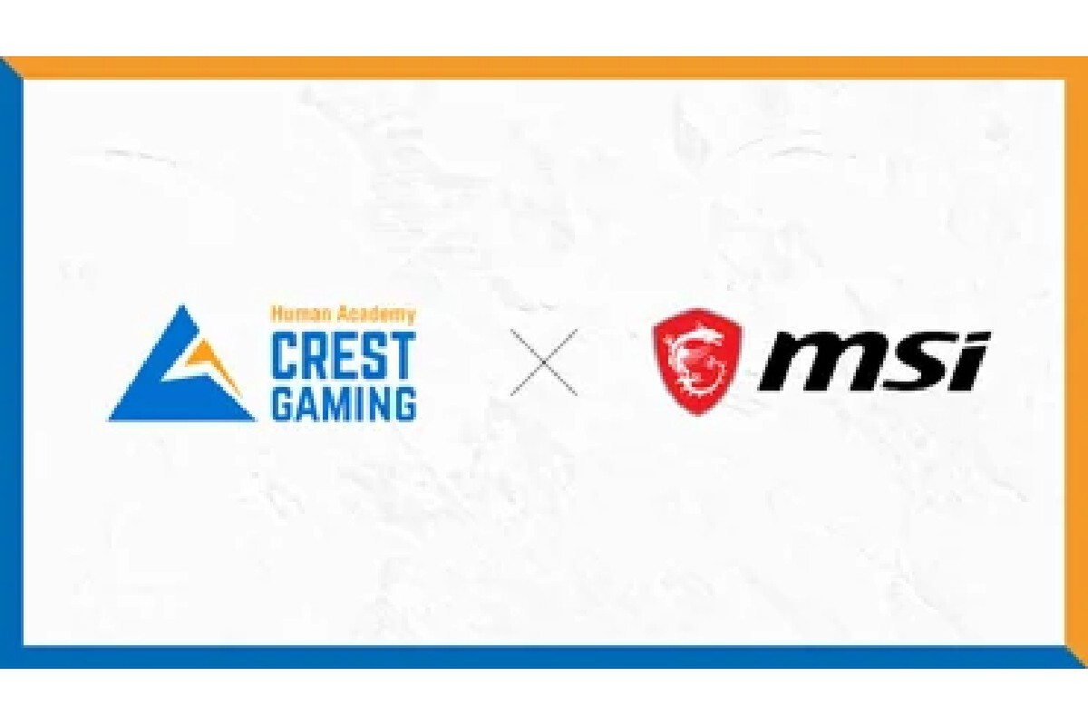 MSI、eスポーツチーム「Human Academy CREST GAMING」とスポンサー契約