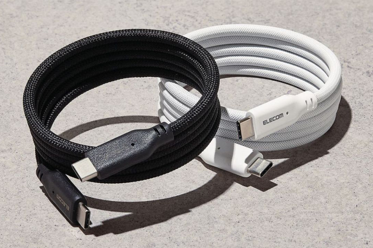 ASCII.jp：バンドなしできれいにまとまる「USB Type-Cケーブル」