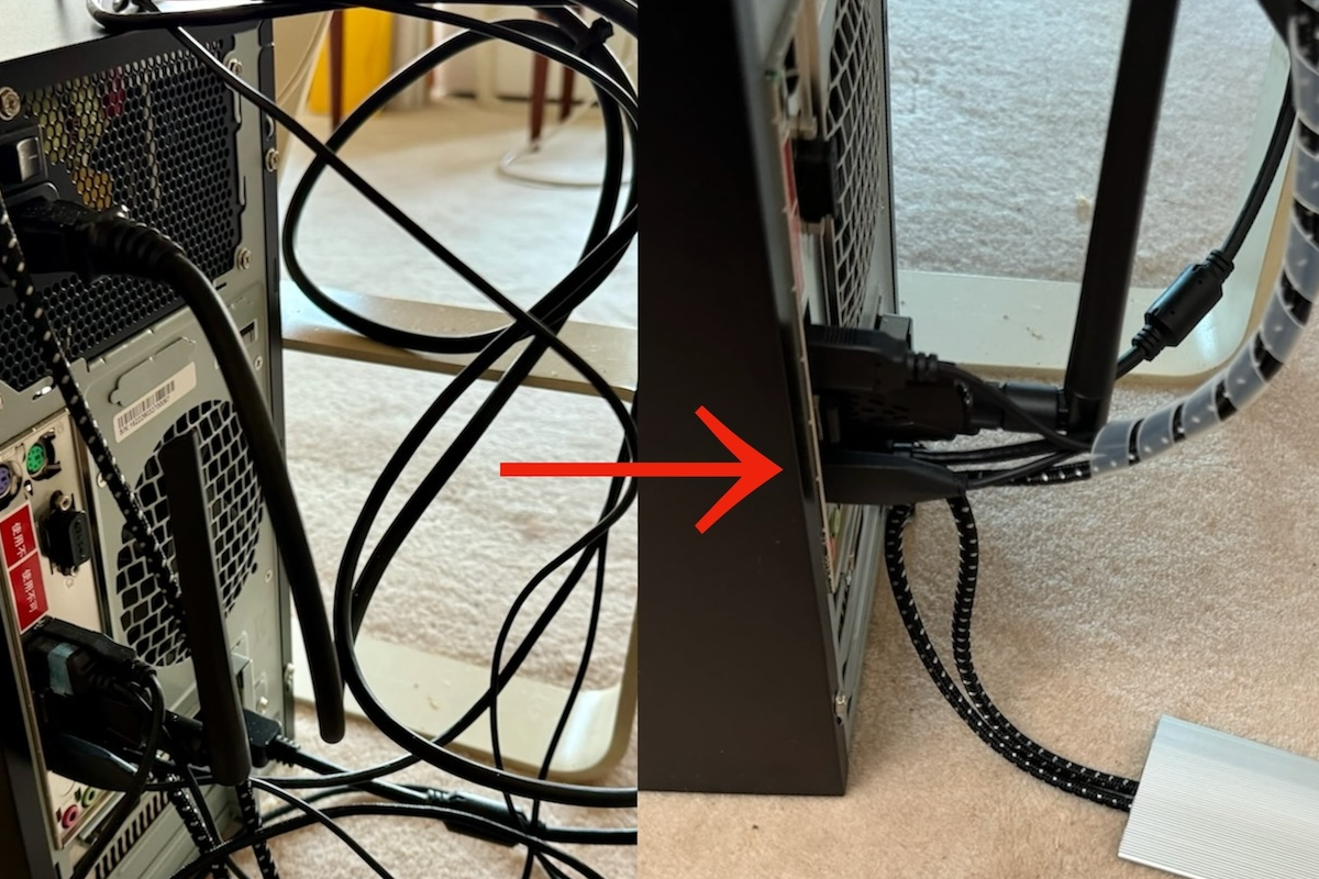 ASCII.jp：PCケーブルの乱れは心の乱れ! ワンランク上のケーブル取り回し術