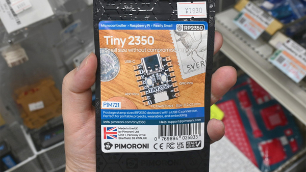切手大の「Tiny 2350」などPimoroniのRP2350搭載マイコンボード - 週刊アスキー
