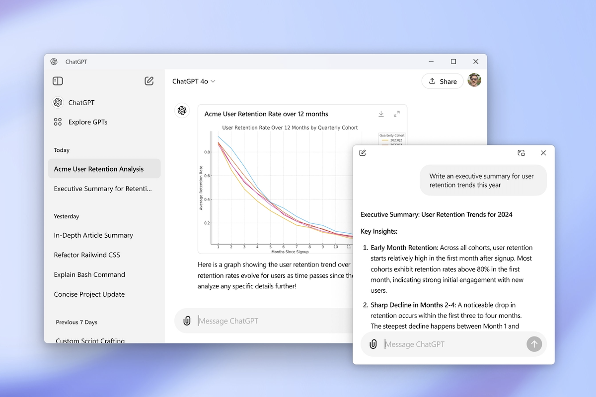 ASCII.jp：「ChatGPT」Windowsアプリ登場 Alt+スペースで質問をどうぞ