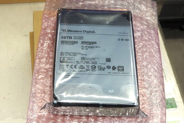 最大容量の記録更新！ 26TBを誇る3.5インチHDDがWDから - 週刊アスキー