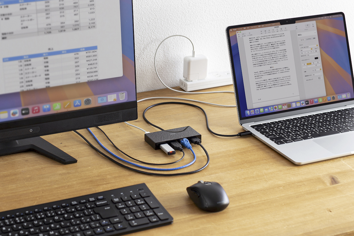 ASCII.jp：USB-CにつなげばLANもHDMIもUSB-Aも使えるやつ、サンワサプライから