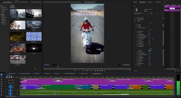 ASCII.jp：Adobe「Premiere Pro」映像演出を大量追加 Film Impactライブラリ統合で