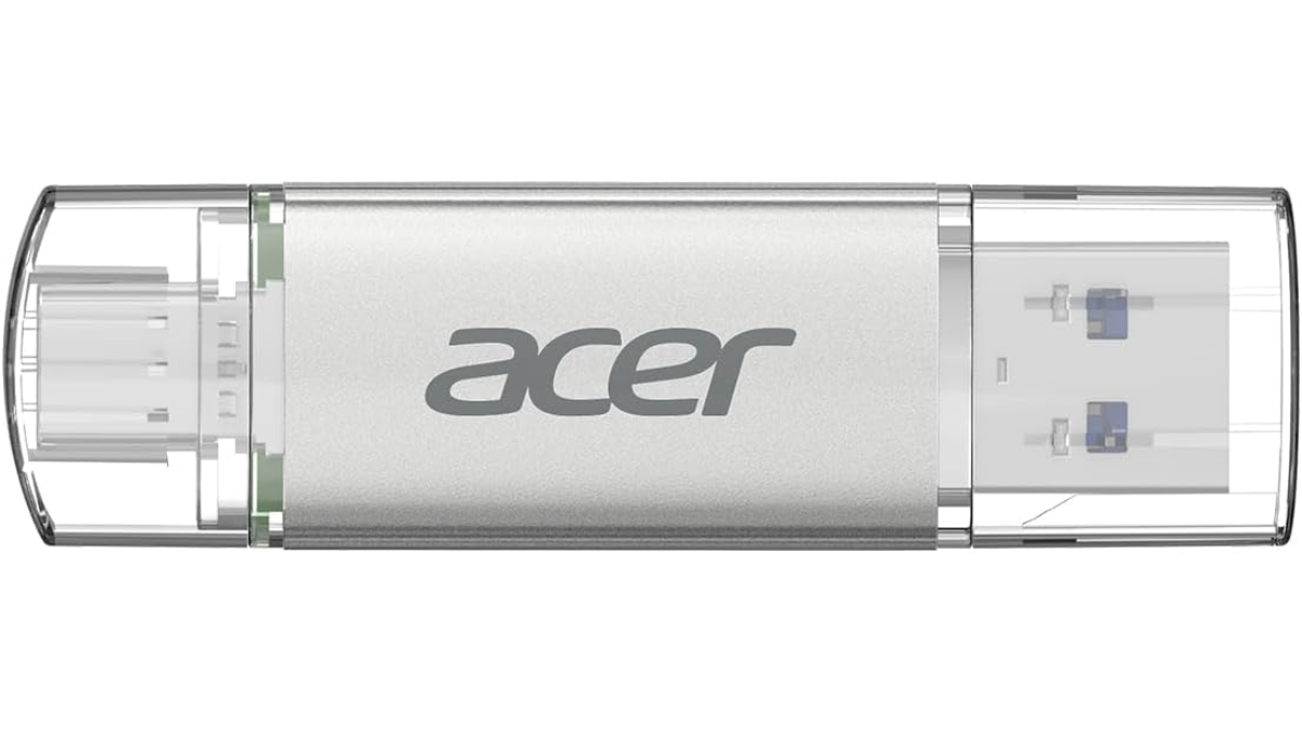ASCII.jp：USBメモリ最安級！ Acer UT300がAmazonタイムセールで1,161円【USB-A & USB-C対応】
